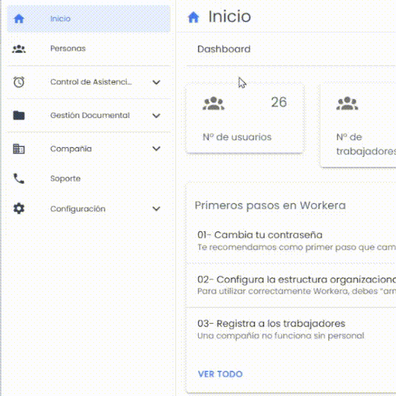 Reporte de Asistencia Simplificado